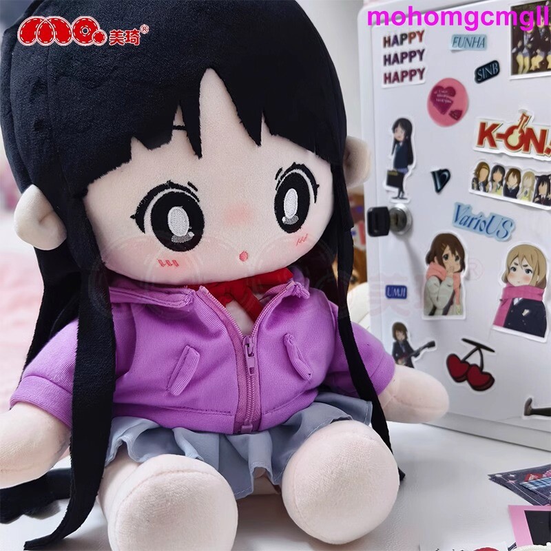 K-ON! Akiyama Mio Plush Doll Cute Anime Cosplay Toy Cute Girl Pillow ...