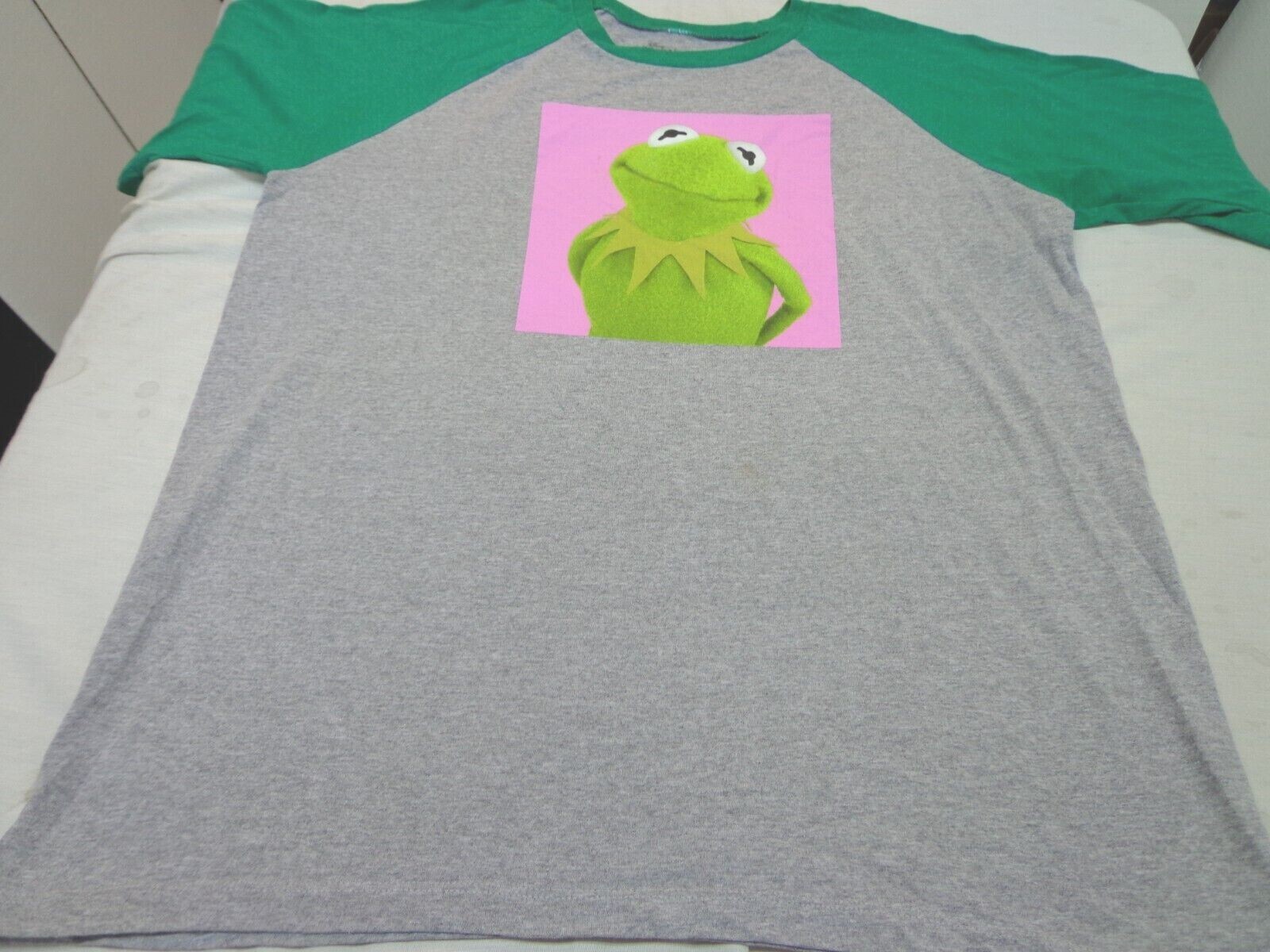 Disney The Muppets Kermit The Frog Gray with Green … - Gem