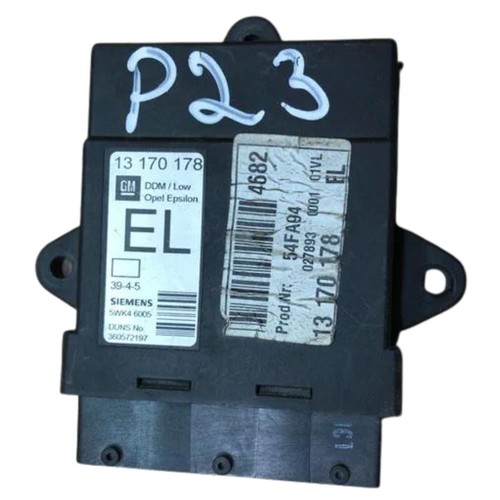 Opel Vectra C 2007 Door Control Unit Module 13170178 | eBay