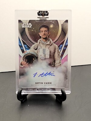 2023 Topps Star Wars Signature Series Seftin Vanik Auto Josef Altin TRoS #A-JA | eBay