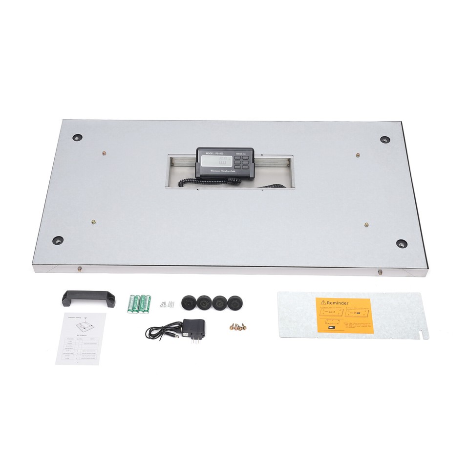 1000lbs Animal Scale Stainless Platform Scales for Hogs Goat Sheep ...