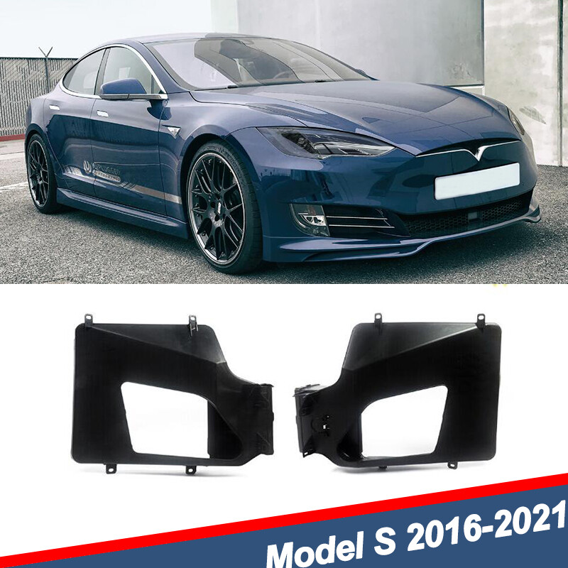 2X LEFT & RIGHT AC CONDENSER DUCT COVER HOUSING TRIM For 2016-2021 ...