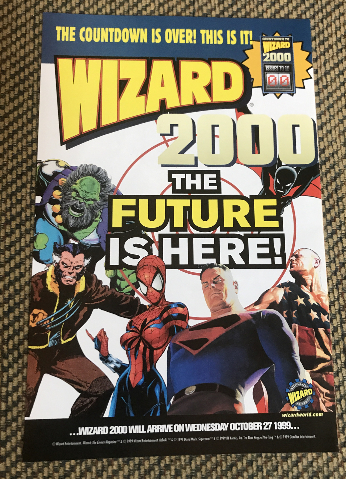 Captain Marvel #0 (Marvel Wizard 1999) Avengers Forever Peter David ...