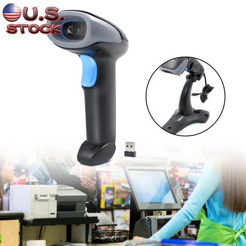 2 In1 2D+1D Portable Handheld Gun Wireless Laser Scanner Bar Code ...