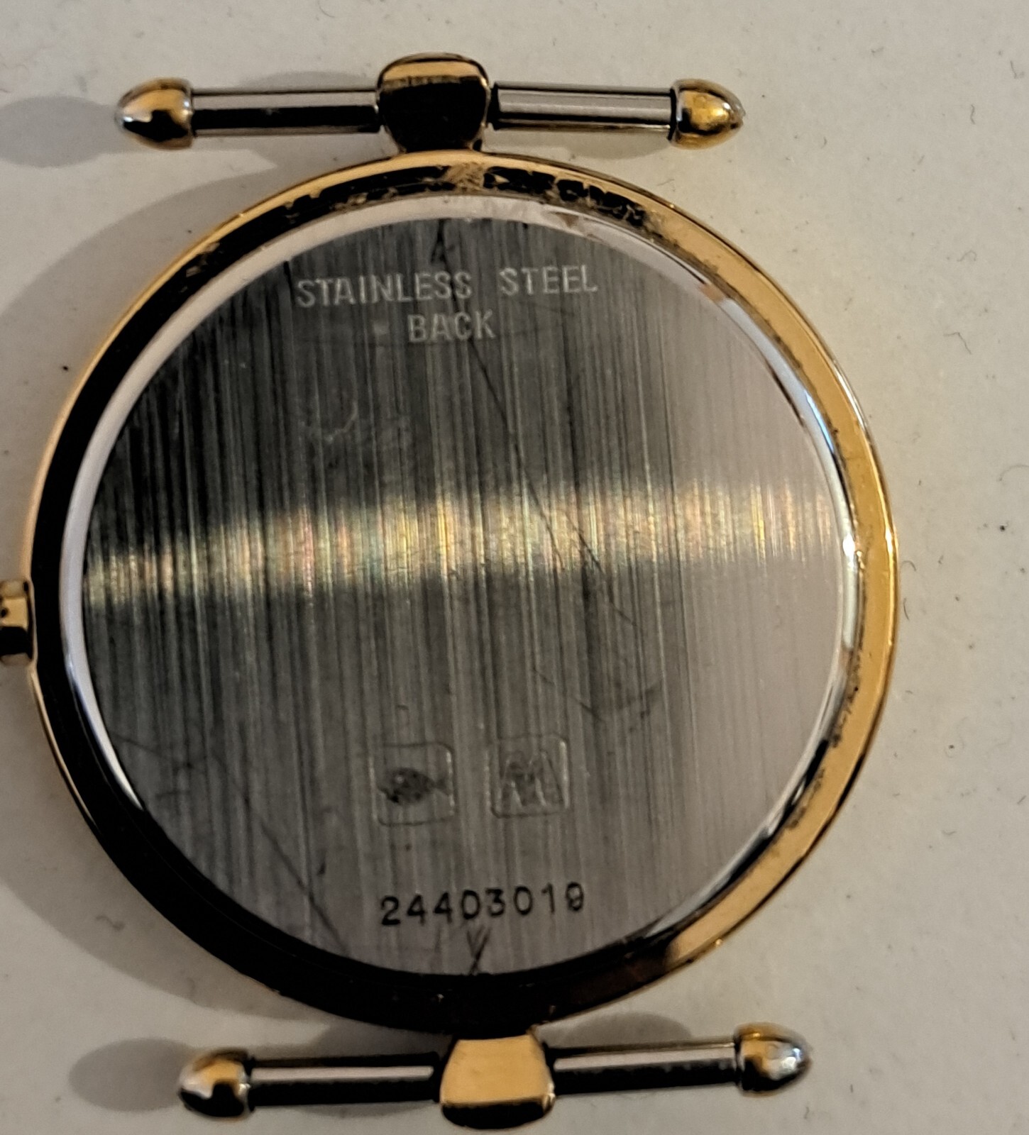 Vintage 18ct Gold Plated Longines Mercedes Quartz Strapless Watch, With ...