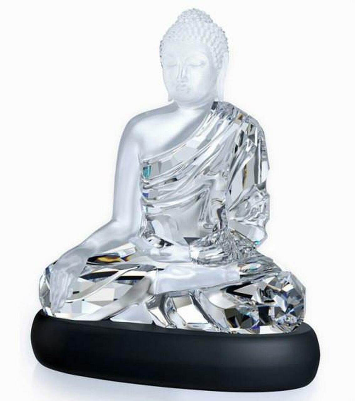 Swarovski Crystal Buddha Figurine 5099353 Asian Icons Large – Read ...
