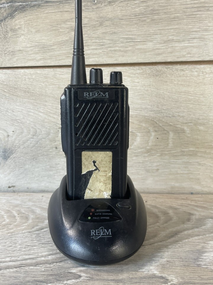 RELM Communications RPU416A Radio Walkie Talkie 15 Channel W/Battery ...