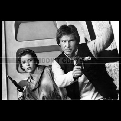 Photo F.003914 CARRIE FISHER & HARRISON FORD (STAR WARS RETURN OF THE ...