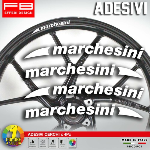 Adesivi Stickers Kit MARCHESINI RACING WHEELS CERCHI RUOTE MOTO | eBay
