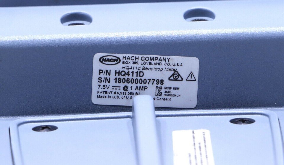 HACH HQ411d Ph/mV SINGLE INPUT METER ONLY | eBay