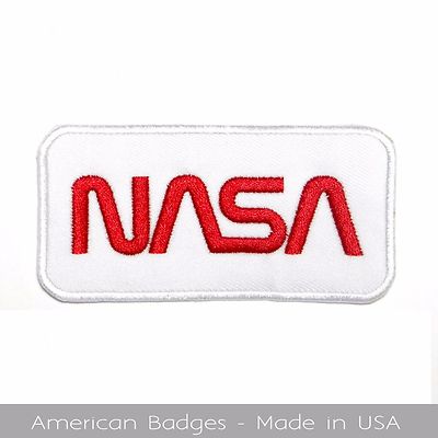 NASA “WORM” LOGO, Embroidered Patch - Made In USA Quality | eBay