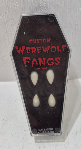 NOS Custom Werewolf Fangs Costume Cosplay Teeth Canine Sharp 2000s ...