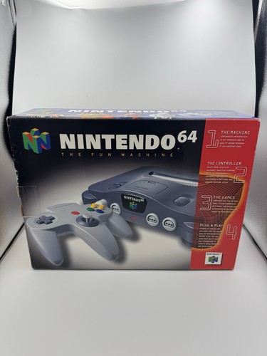 Nintendo 64 N64 Original System Console *BOX ONLY* No Foam Insert, No ...