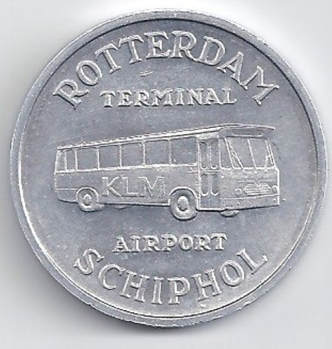 Rotterdam Schiphol-Rotterdam, Netherlands Transit Token NLD 680 ZA | eBay