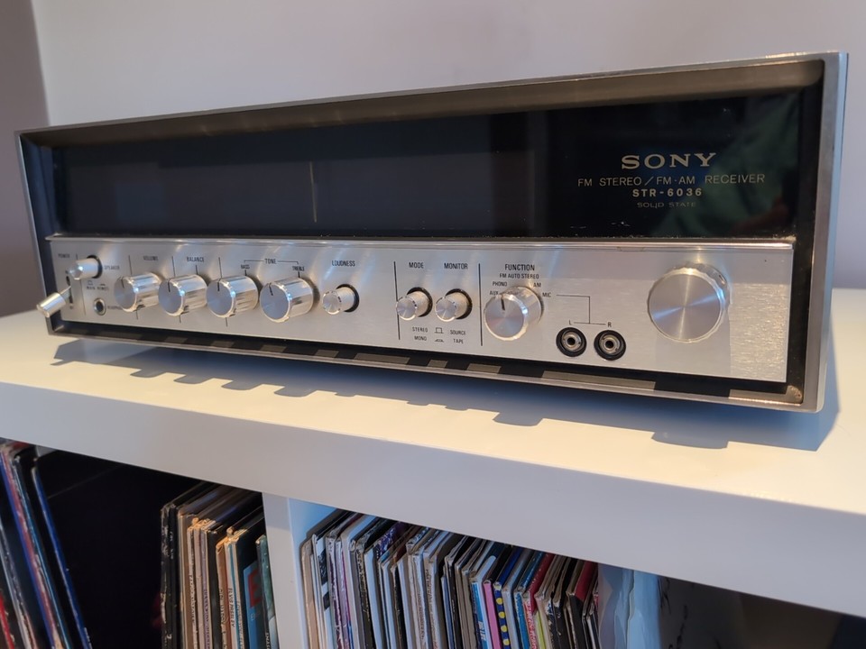 Sony STR-6036 Vintage AM/FM Solid State Receiver HiFi | eBay UK