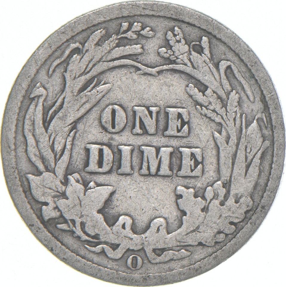 1908-O Barber Dime 90% Silver Average Circ | eBay