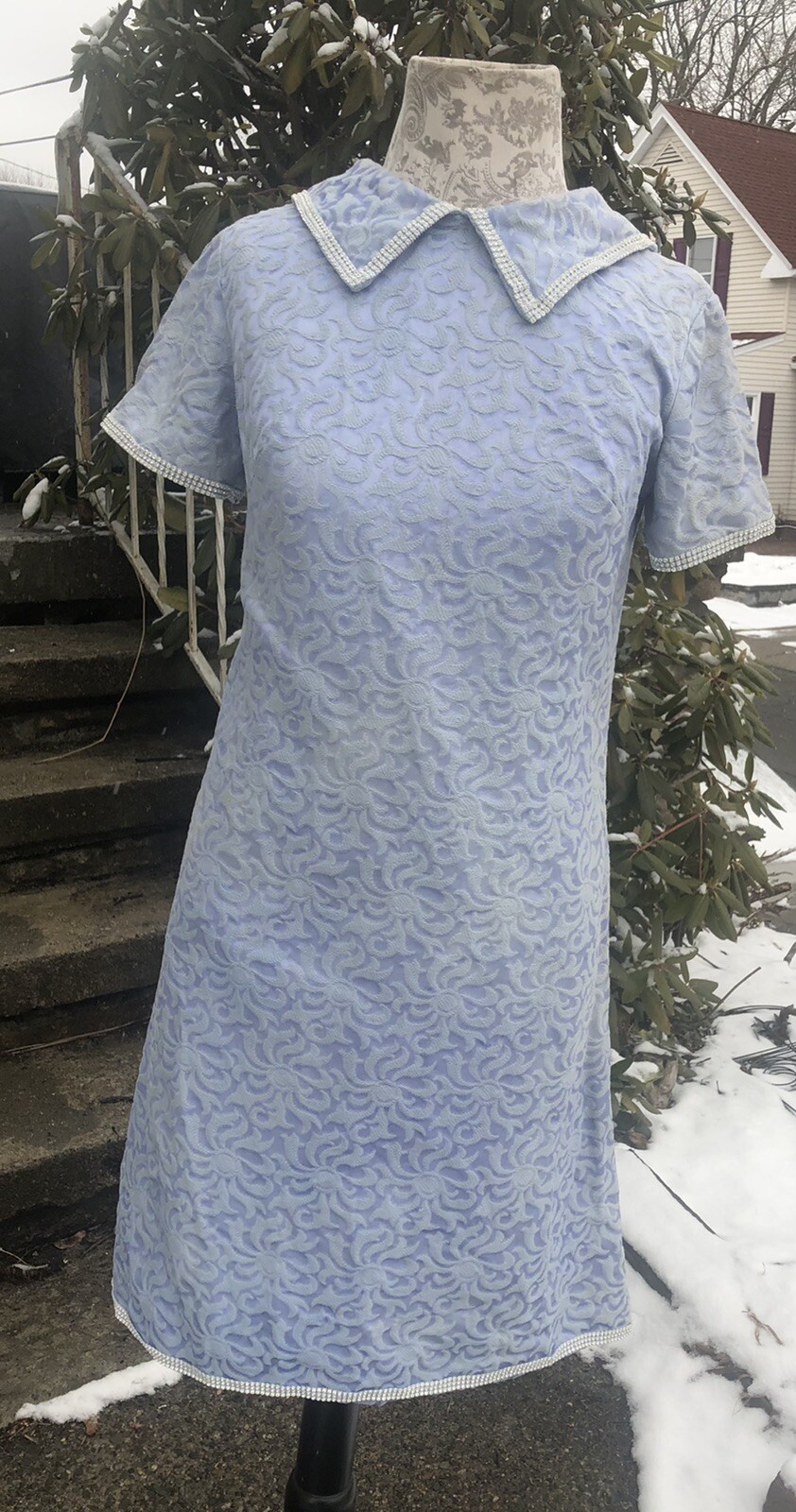 1960’s Brocade & Rhinestone Mod Dress - Gem