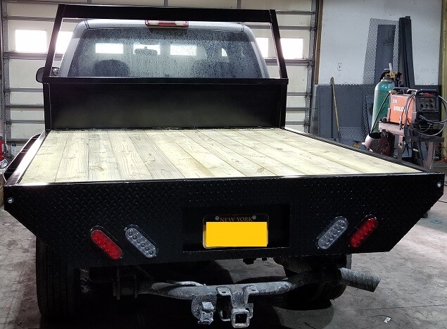 Flatbed Steel body Set For Wood Deck LED lighting Long Bed SRW/DRW | eBay