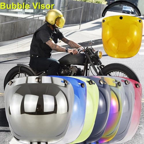 Strength Flip Up Helmet Accessories Open Face Motorcycle Helmet Bubble Visor | eBay Australia