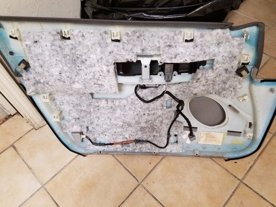 2000 2001 2002 LINCOLN LS RIGHT FRONT INTERIOR DOOR PANEL DK GRAPHITE ...