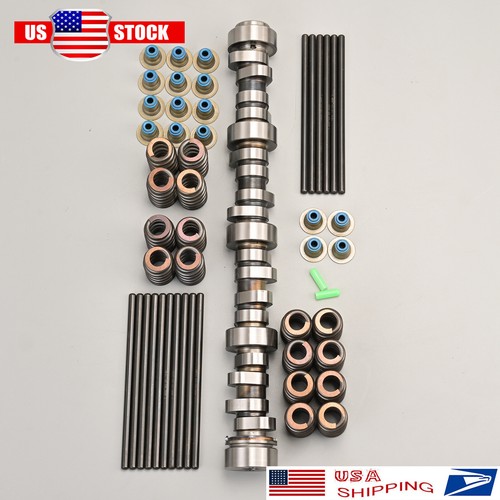 Stage 4 LS Turbo Cam Camshaft Kit w/ Pushrods For LS1 LS2 LS3 4.8 5.3 6 ...