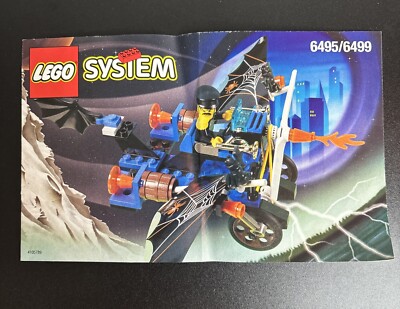 LEGO System Instructions Booklet for Time Cruisers Tunnelator Set 6495/ ...