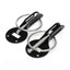 Universal Black Car Flush Hood Mount Bonnet Latch Catch Pin Key Locking ...