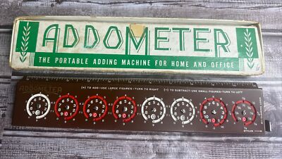 Cash Register, Adding Machines - Vintage Addometer