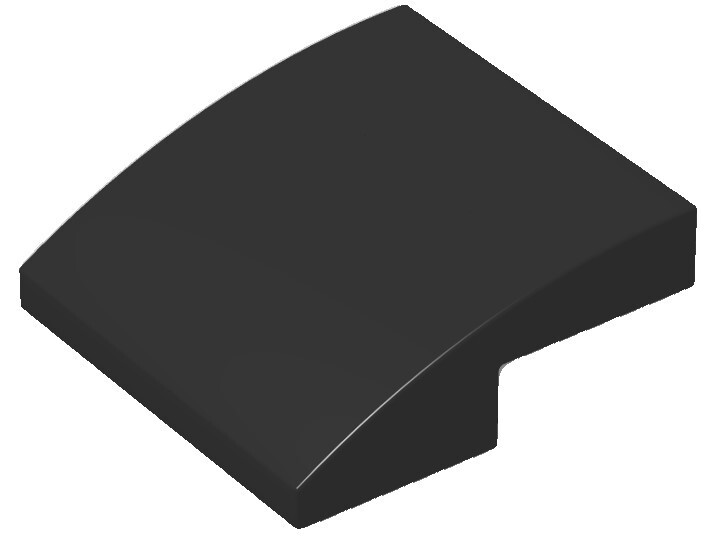 ☀️50x NEW LEGO Black Slope, Curved 2 x 2 x 2/3 BULK Parts Building ...