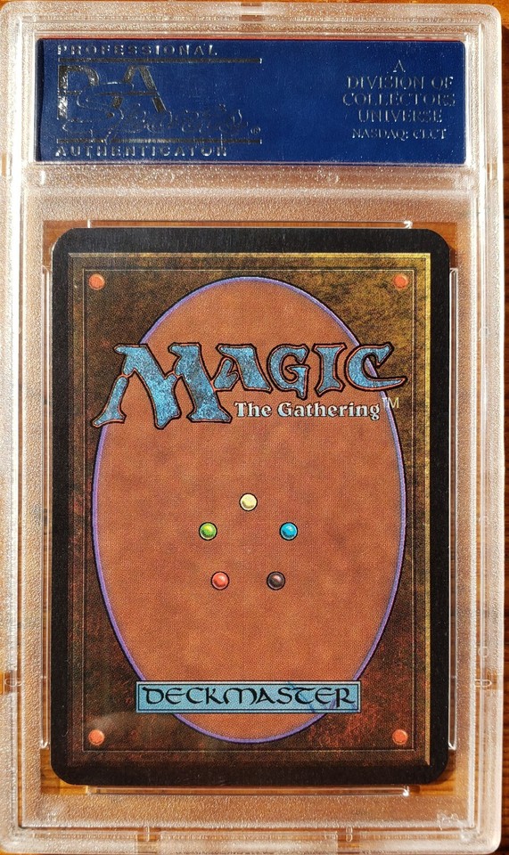 Magic The Gathering Alpha Fear PSA 9 1993 Vintage MTG | eBay