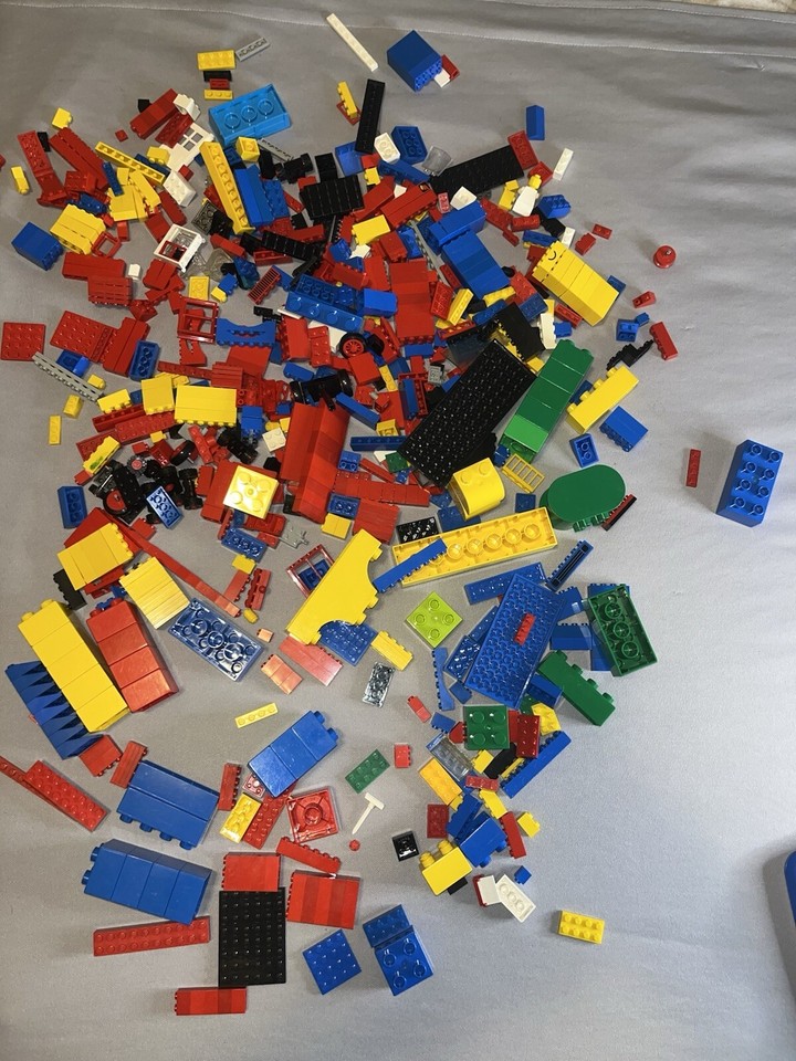 Vintage 1987 LEGO Basic Building Set #1615 w/ Blue Bucket Legos | eBay