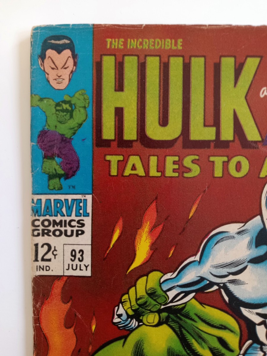 Hulk Vs Silver Surfer Comic 93