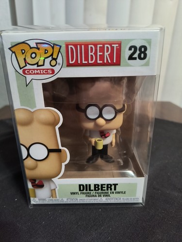 Funko POP! Comics • #28 Dilbert • In Protector Case • MINT | eBay