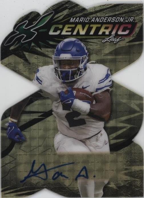 2024 Leaf Eclectic - X-Centric Mario Anderson Jr. #XC-MA1 Gold Super ...