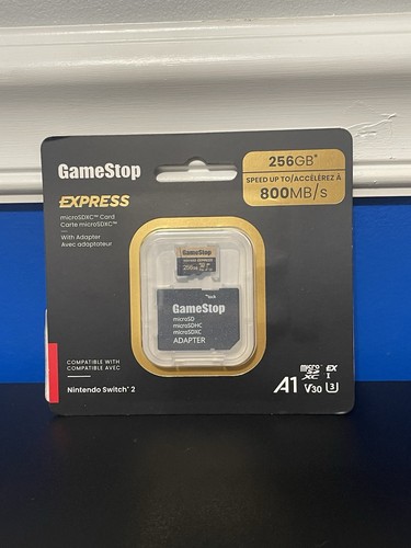 GameStop 256GB Express Micro SD Card for Nintendo Switch 2 - *NEW ...
