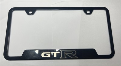 Nissan GTR License Plate Frame Black Offical Licensed Product 81L0072 ...