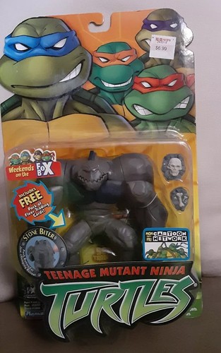 Teenage Mutant Ninja Turtles Stone Biter Figure 2004 TMNT Trading Cards ...