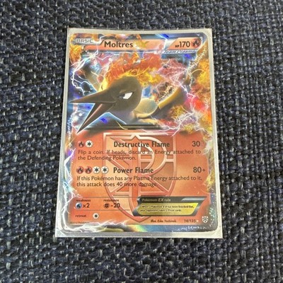 Moltres EX (Team Plasma) 14/135 Plasma Storm Holo | eBay