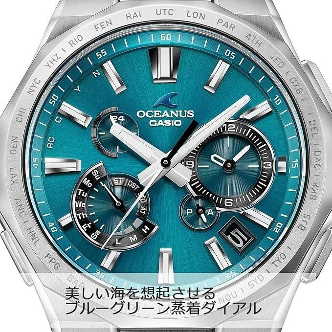 Brand-New Casio Oceanus OCW-T6000SG-2AJR Titanium Radio LIMITED Watch ...