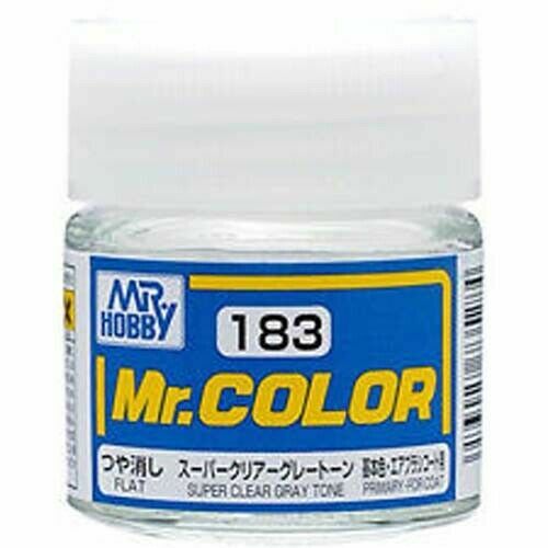 Gunze Sangyo MR HOBBY Mr Color Super Clear Gray Tone Primary for coat ...