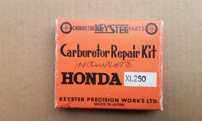 Incomplete Keyster carburetor repair kit for HONDA XL250, 1972-75 ? | eBay