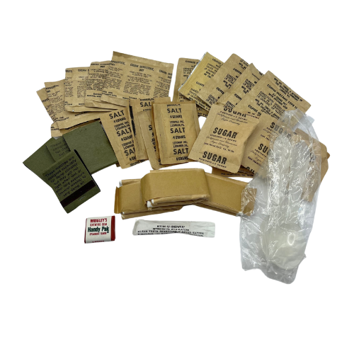 Vintage Vietnam War MRE Collectable Rations Miscellaneous 1960s Items ...