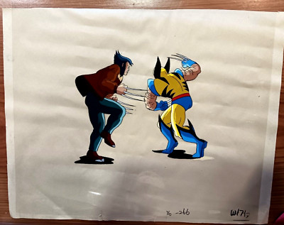 X-Men Original Wolverine & Morph Production Cel "Whatever it Takes ...