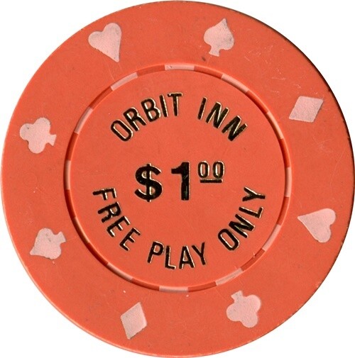 Orbit Inn, Las Vegas $1.00 Casino Chip | eBay