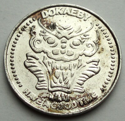 US, DOKAEBY Have a Good Time Amusement Token 24mm 5g Steel. FF9.6 | eBay