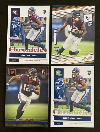 2021 PANINI CHRONICLES NICO COLLINS ROOKIE (Lot Of 4) | eBay