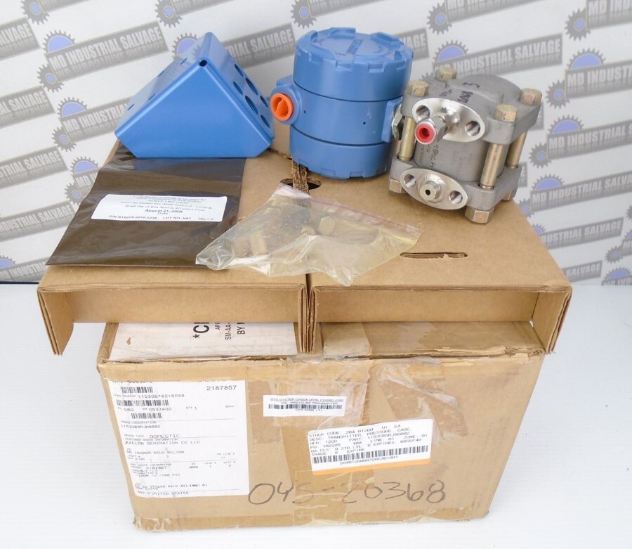 Rosemount Nuclear 1153 Pressure Transmitter 1153GB9RJ -1200 to -700 ...