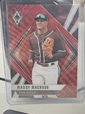 2021 Chronicles Phoenix Manny Machado Ruby Wave Parallel /199 - SD ...