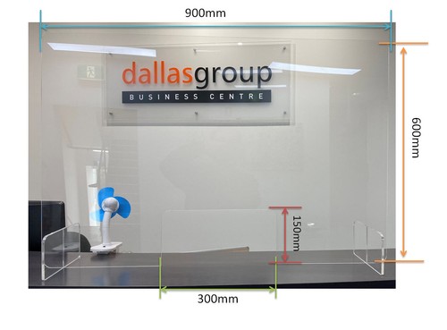 perspex barrier for cafe retail take away made in Melbourne | eBay