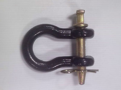 5/8" x 3-1/4" Straight Clevis/Shackle | 6,000lbs WLL | Double HH 24013 ...